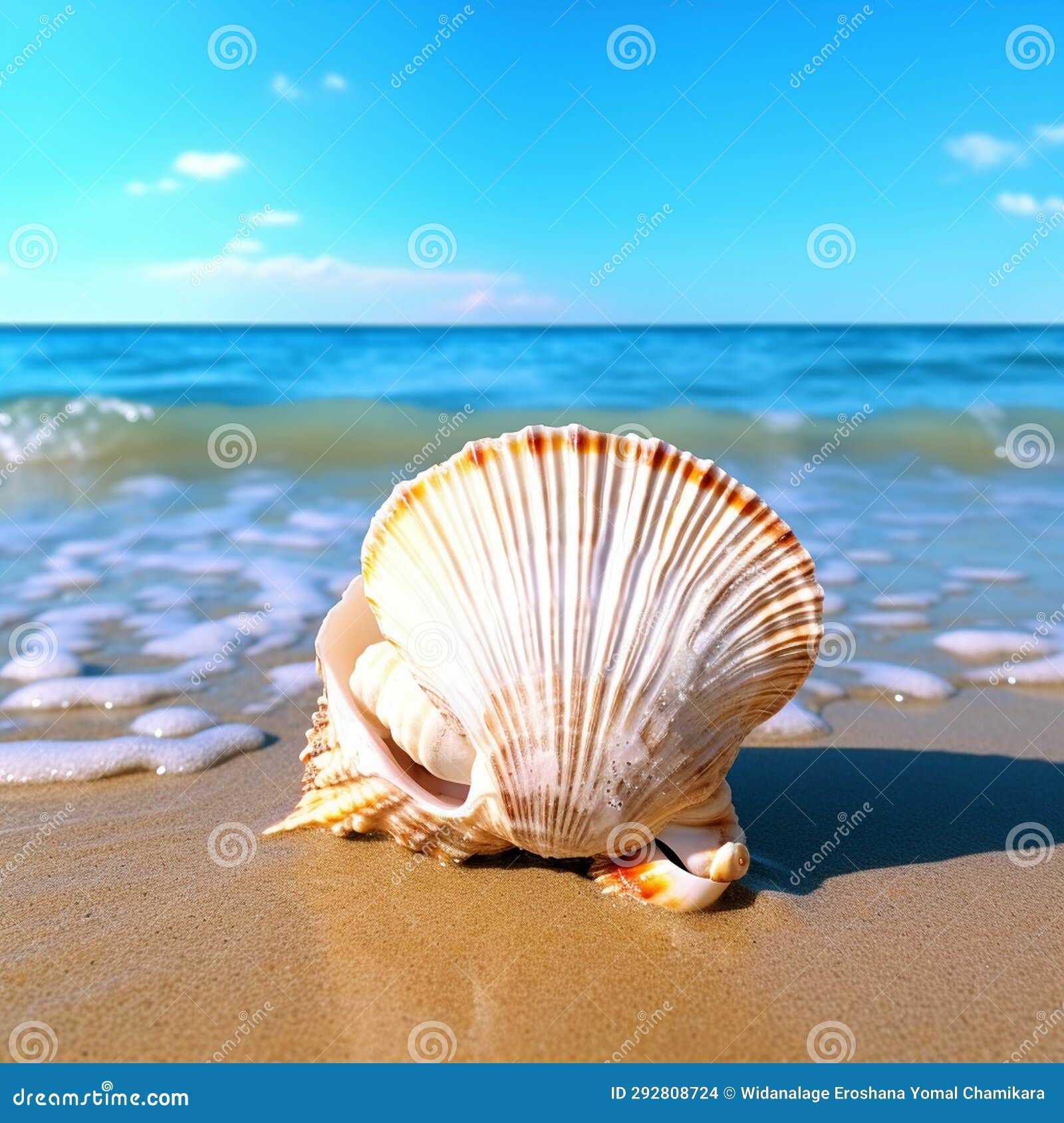 Discovering Chiton Species: Seashore Wonders Stock Illustration ...