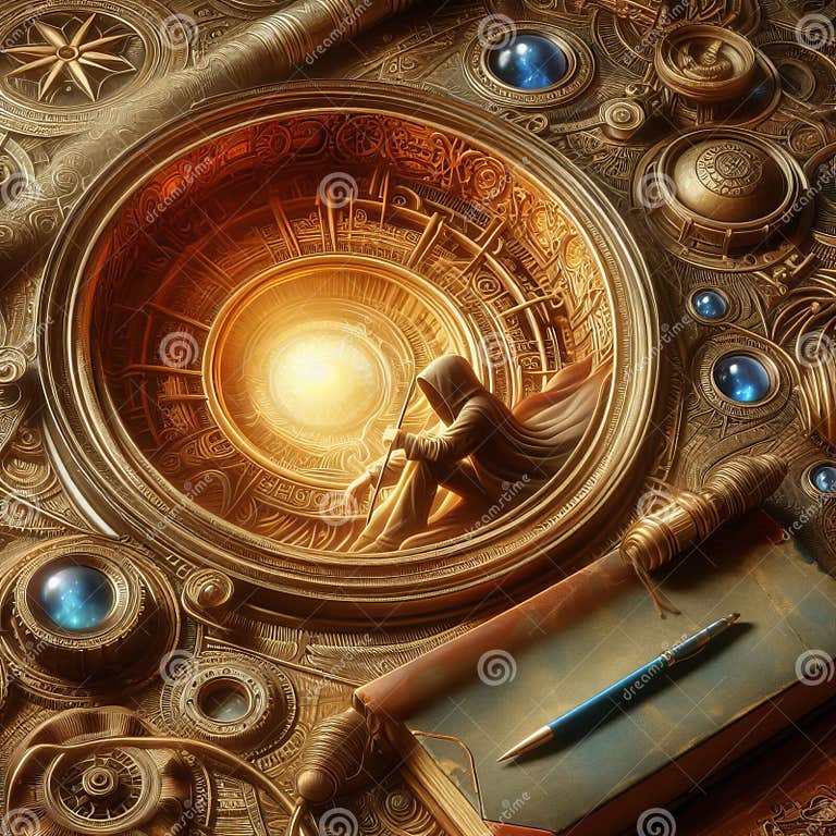 Discovering a Hidden Source of Ancient Wisdom Dreaming Abot Dis Stock ...