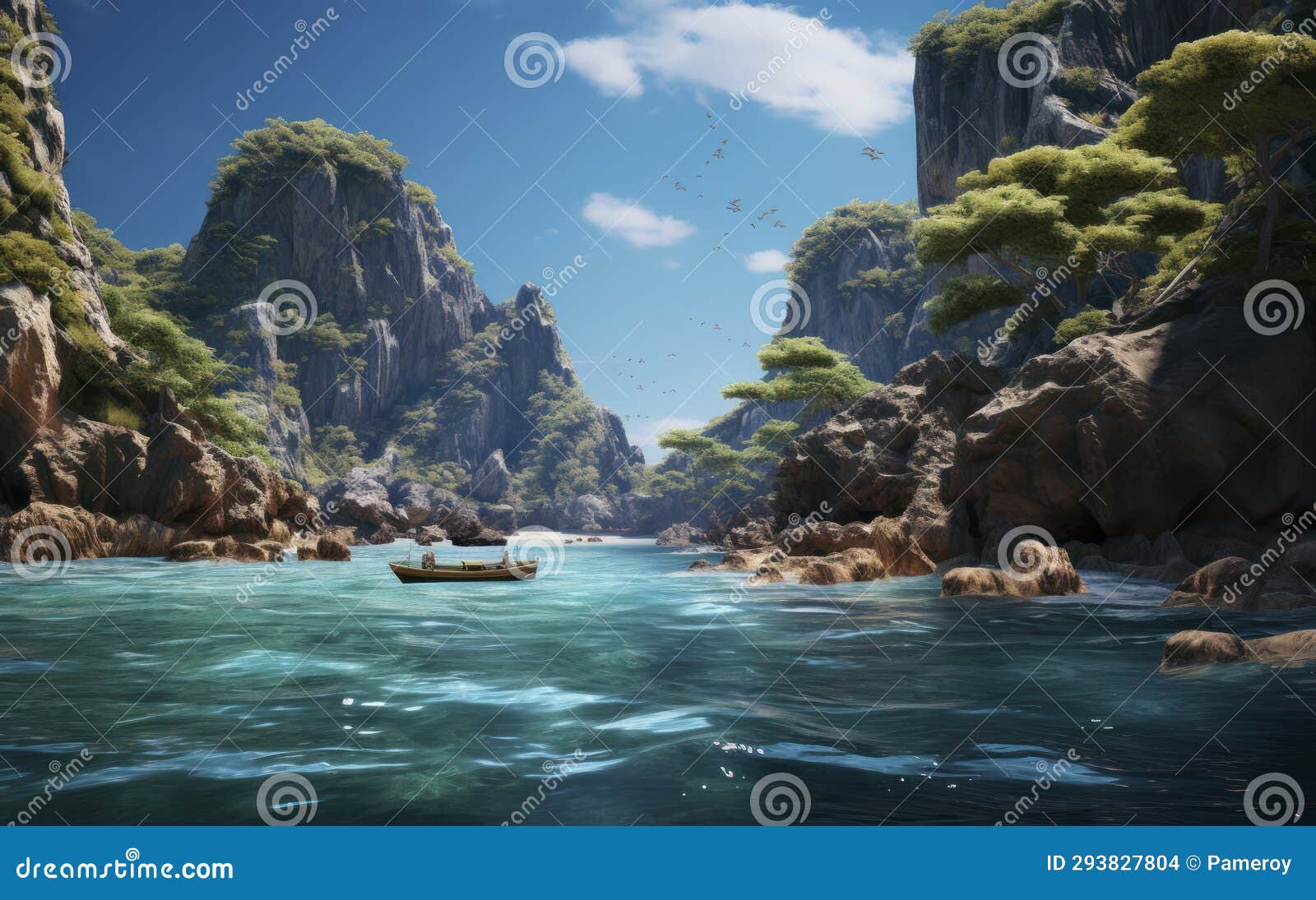 Discovering the Untouched Splendors of Hidden Destinations. Generative ...