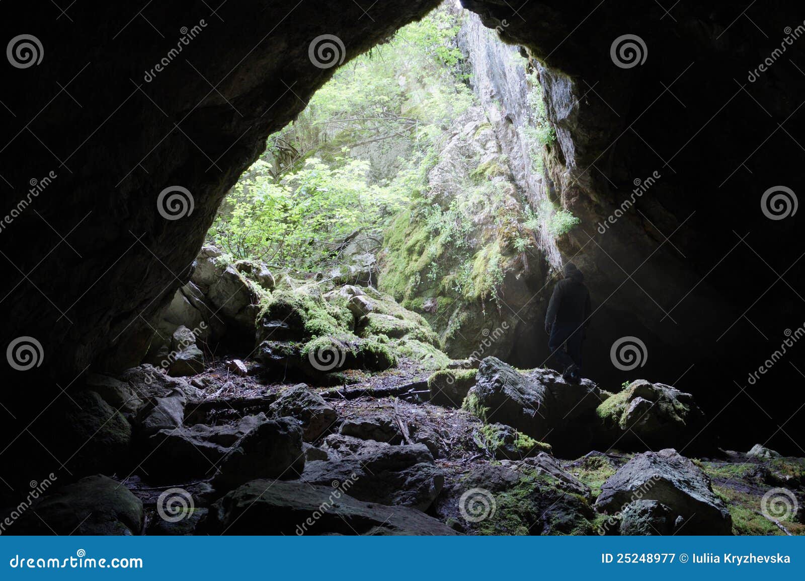 Discovering Wild Caves Stock Photo | CartoonDealer.com #75082644