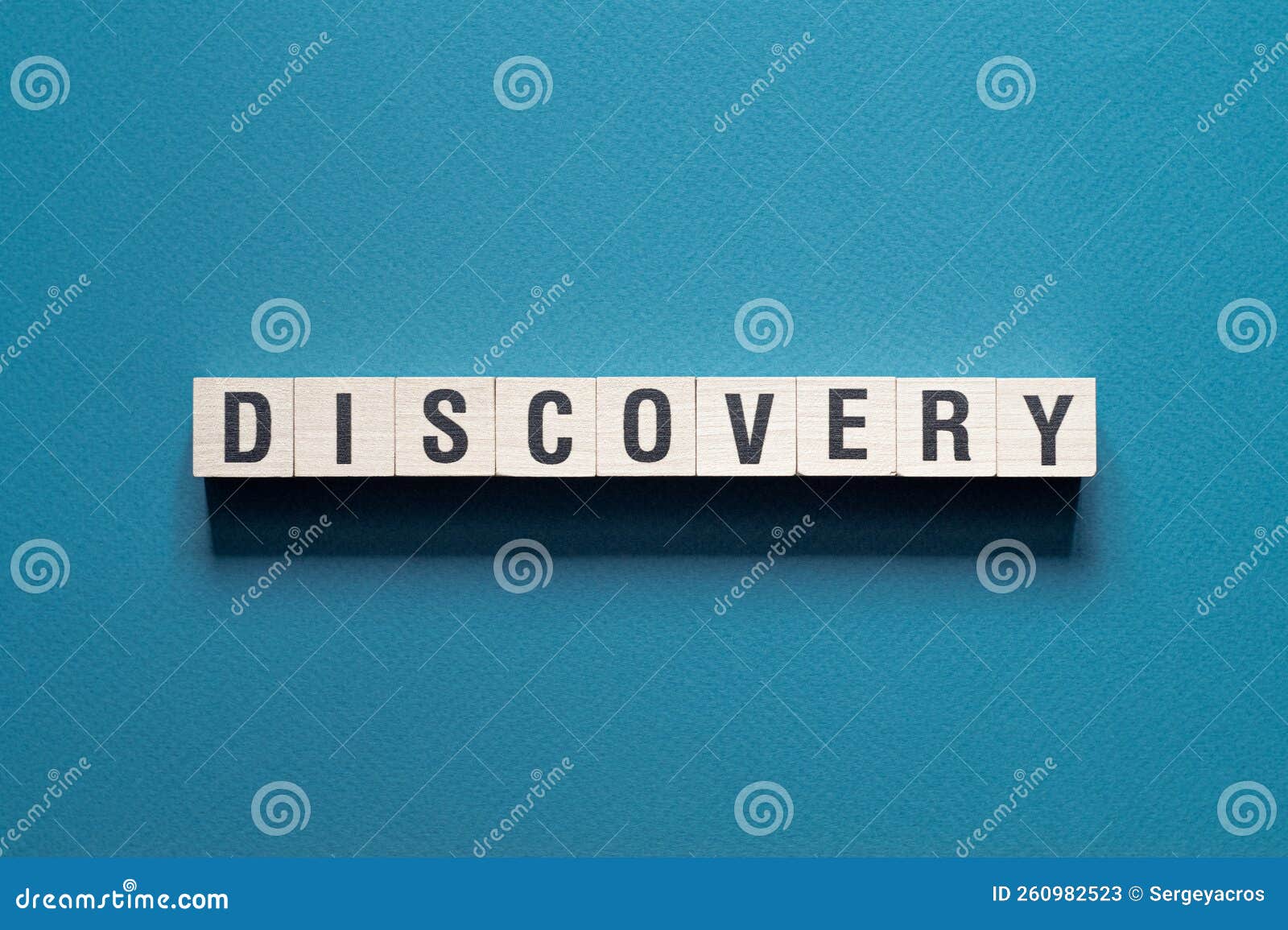 Discovery - Word Concept on Cubes Stock Image - Image of economy ...