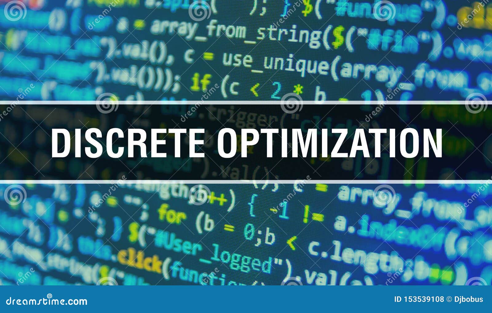 Discrete Optimization Concept Illustration Using Code For Developing 3754