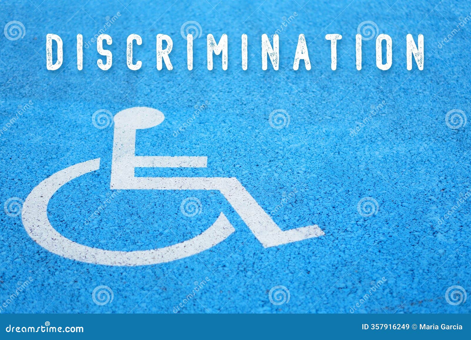 Discrimination Concept. Social Problem in People with Disabilities ...