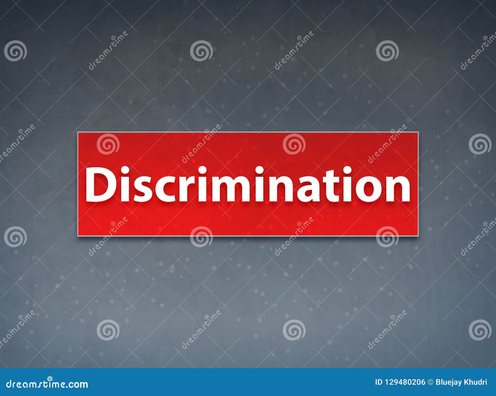 Discrimination Red Banner Abstract Background Stock Illustration ...