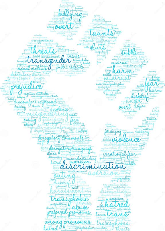 Discrimination Word Cloud stock vector. Illustration of harassment ...