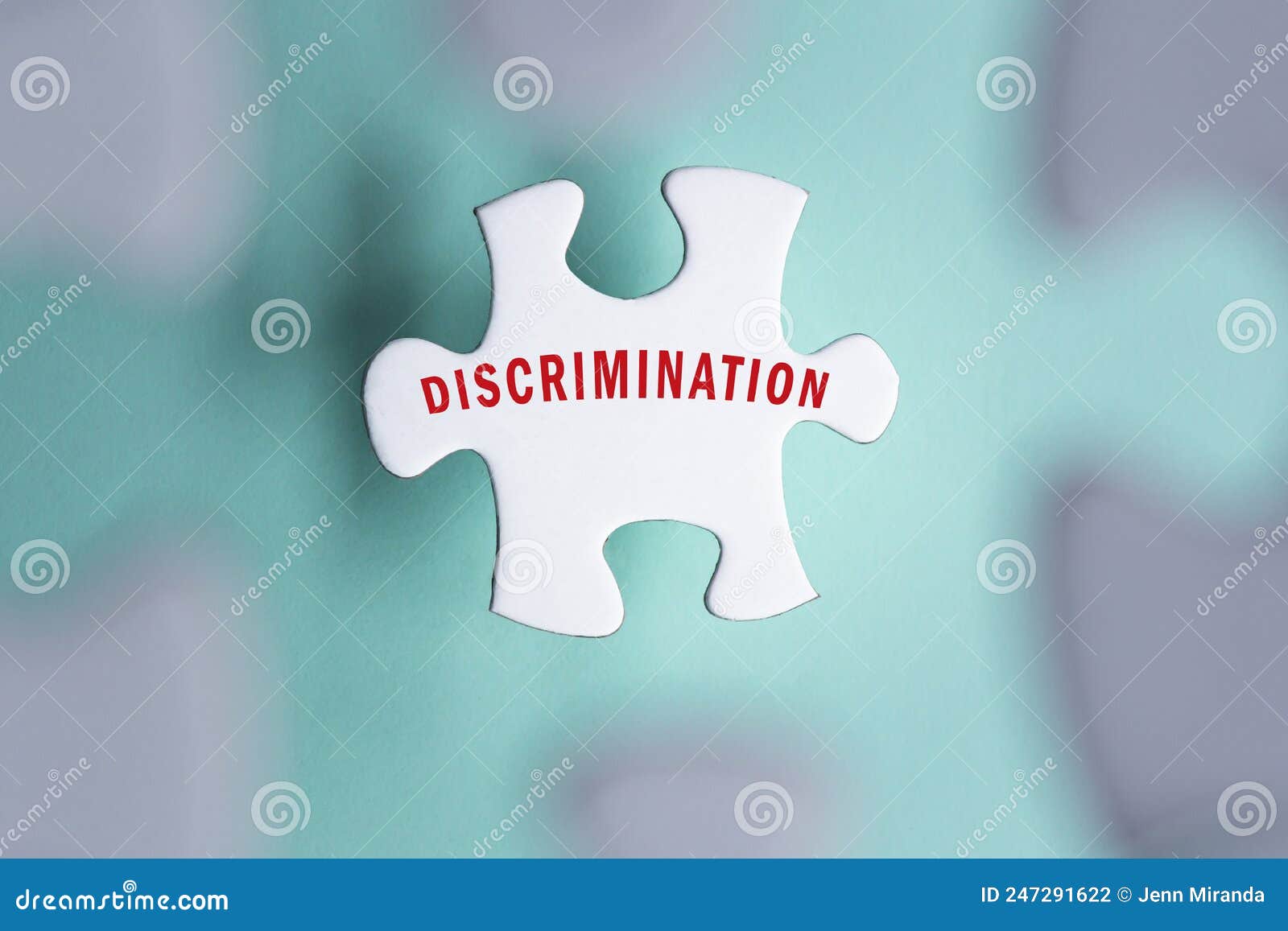 Discrimination - Word From Wooden Blocks With Letters Royalty-Free ...