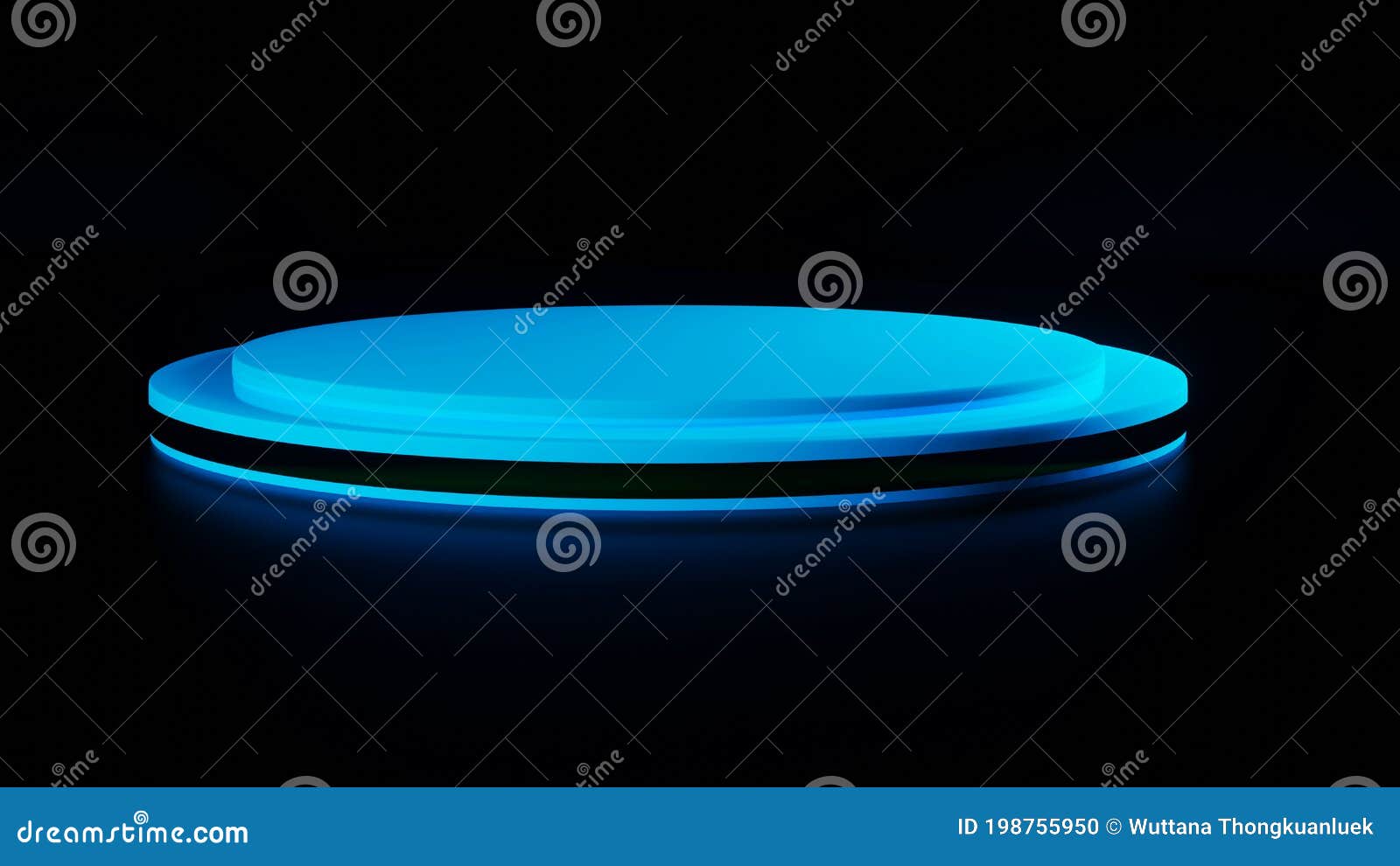 Discs Mockup Platform 3d Rendering Abstract Stage Renderings Stock ...
