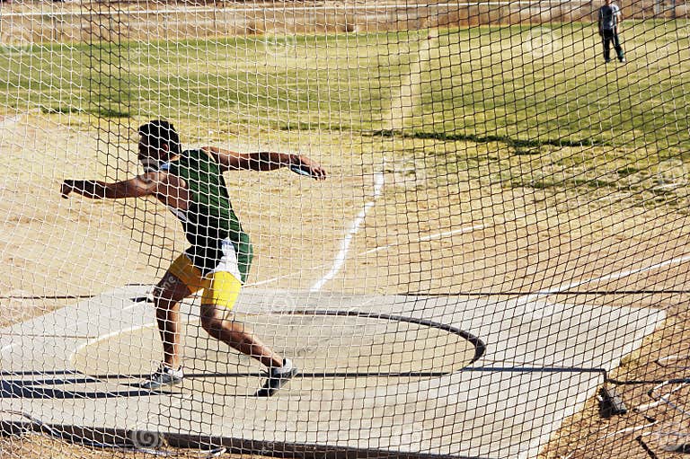 Discus 1 stock photo. Image of motion, people, event, determined - 669510