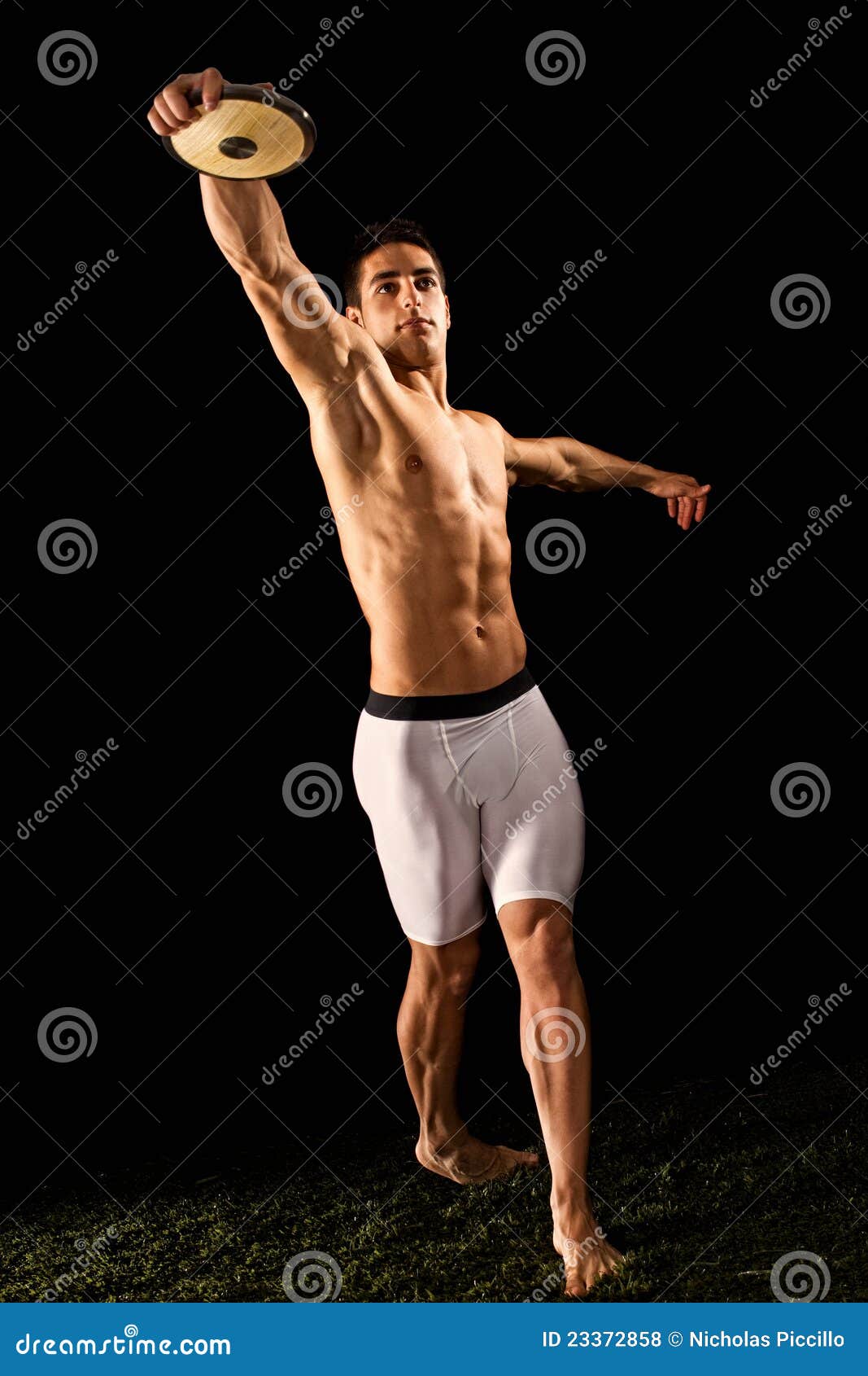 Discus stock photo. Image of movement, discus, studio - 23372858