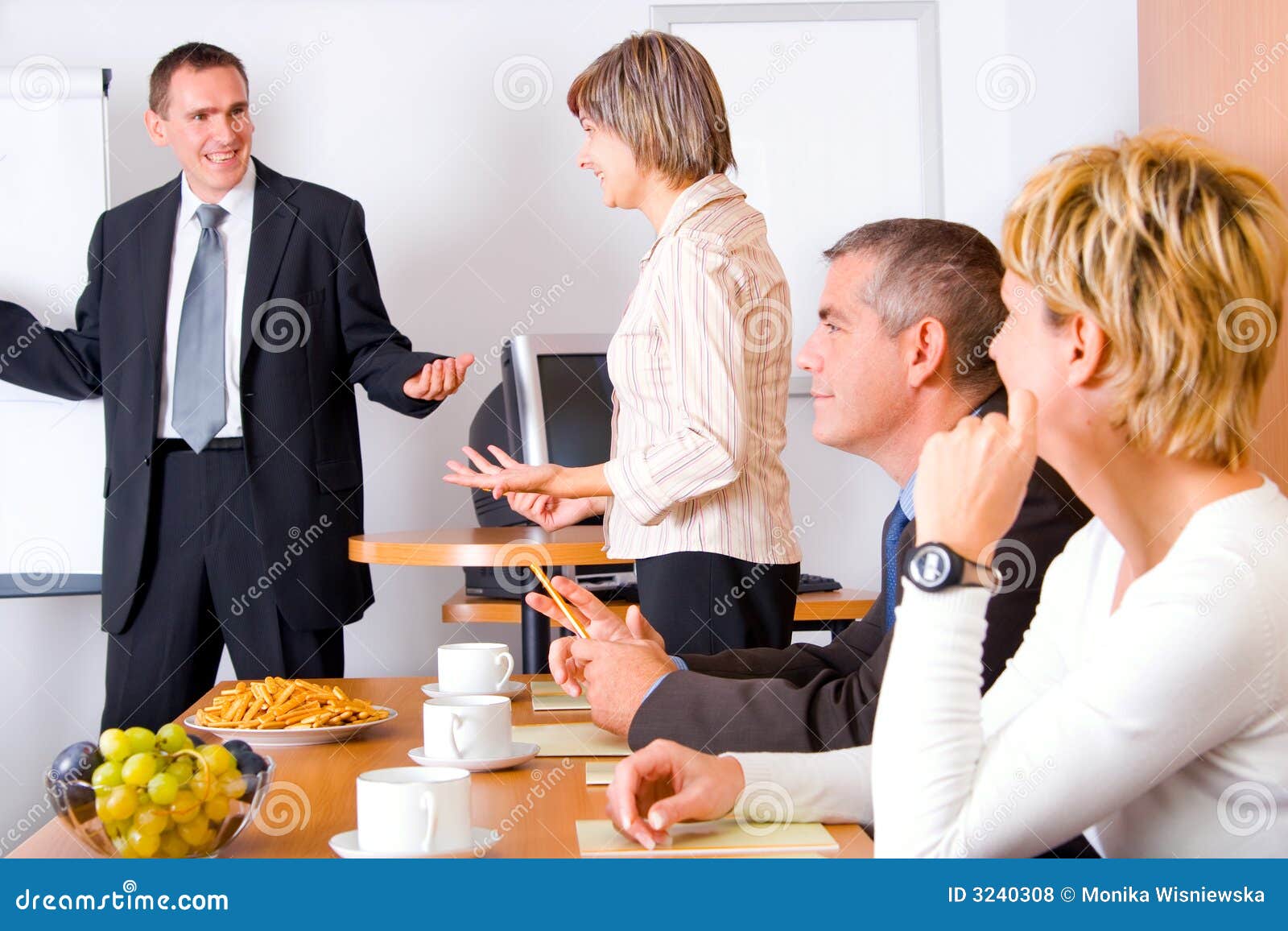 Discusion - Conference stock photo. Image of partnership - 3240308