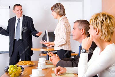 Discusion - Conference stock photo. Image of partnership - 3240308