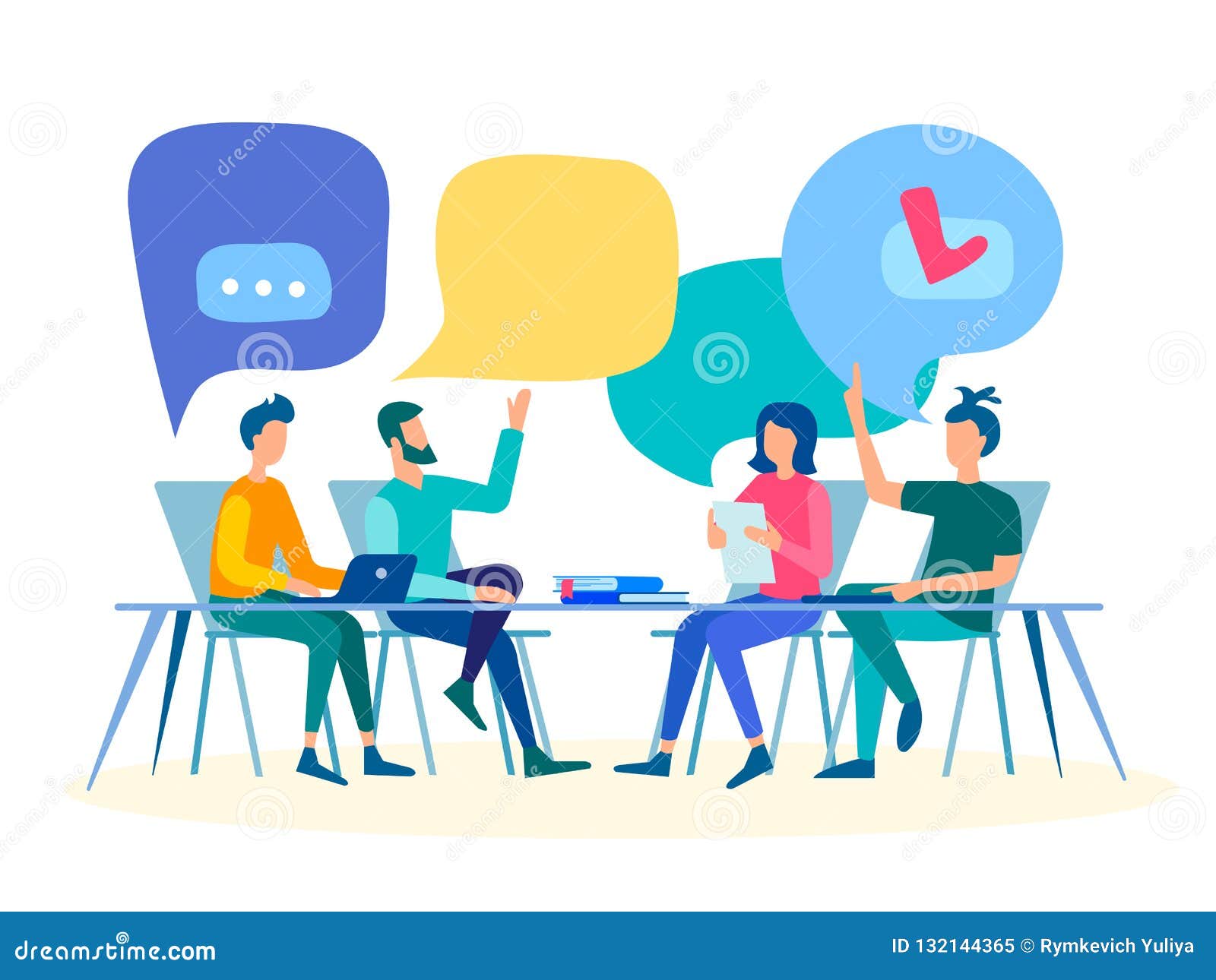Discusión En La Tabla, Comunicación En La Oficina, Trabajo En Equipo ... Discusión En La Tabla, Comunicación En La Oficina, Trabajo En Equipo ...