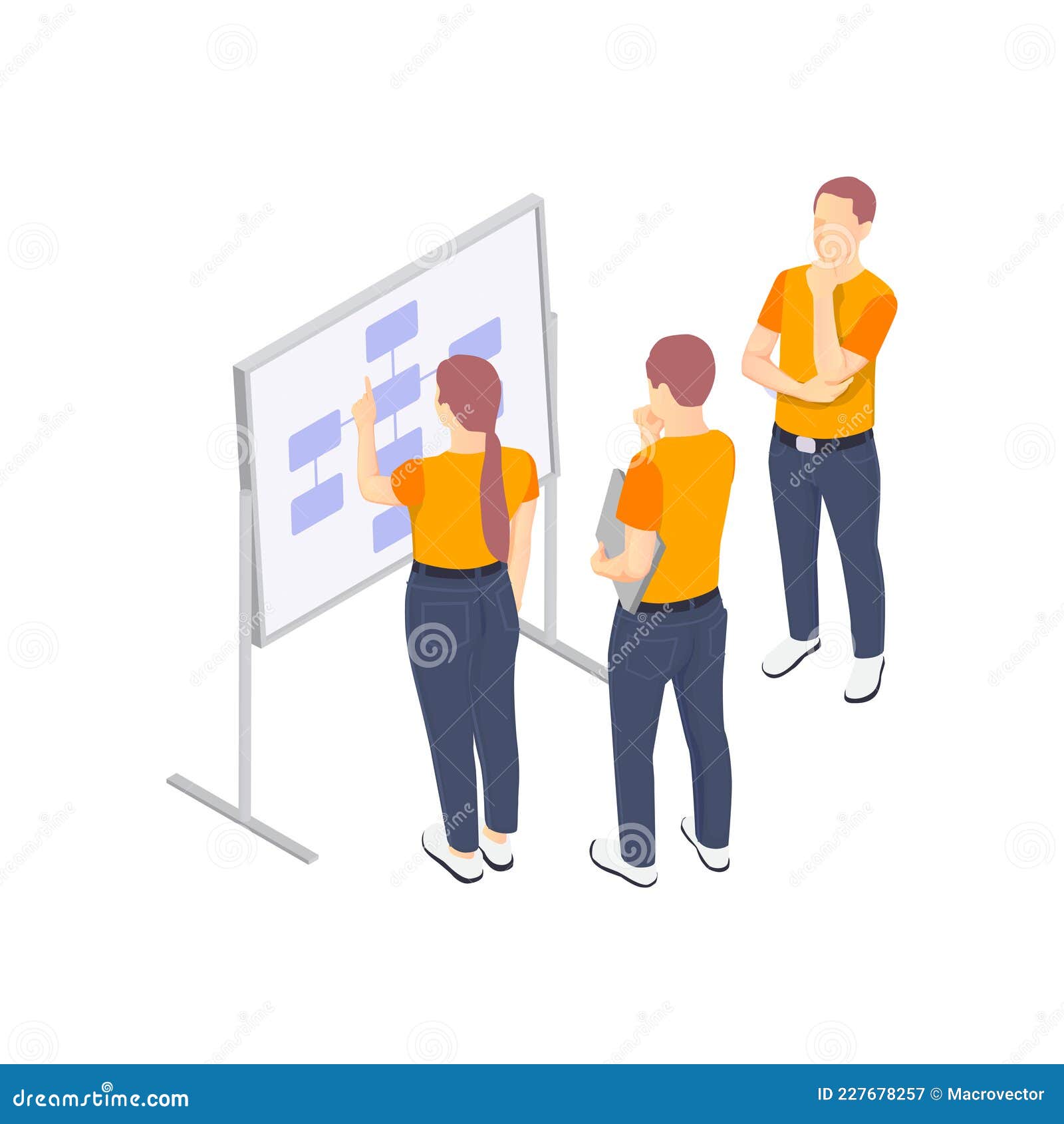 Discussing Code Algorithm Composition Stock Vector Illustration Of Digital Data 227678257