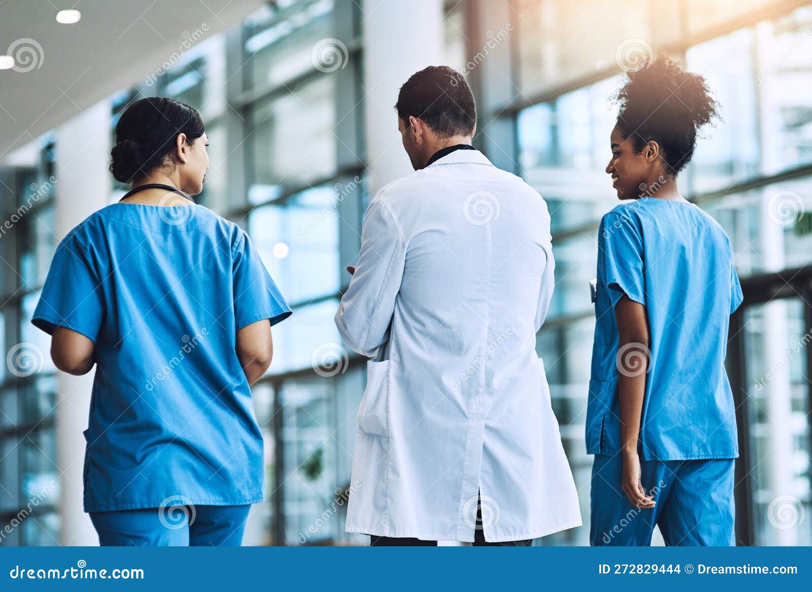 Discussing a Few Points before Surgery. Medical Practitioners Having a ...