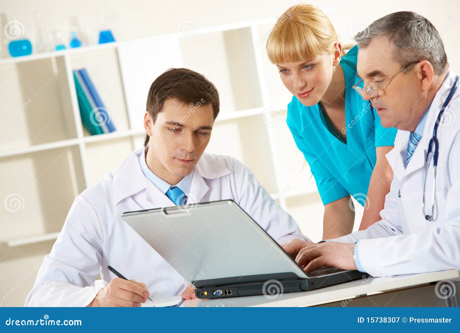 Discussing new ideas stock image. Image of adult, modern - 15738307