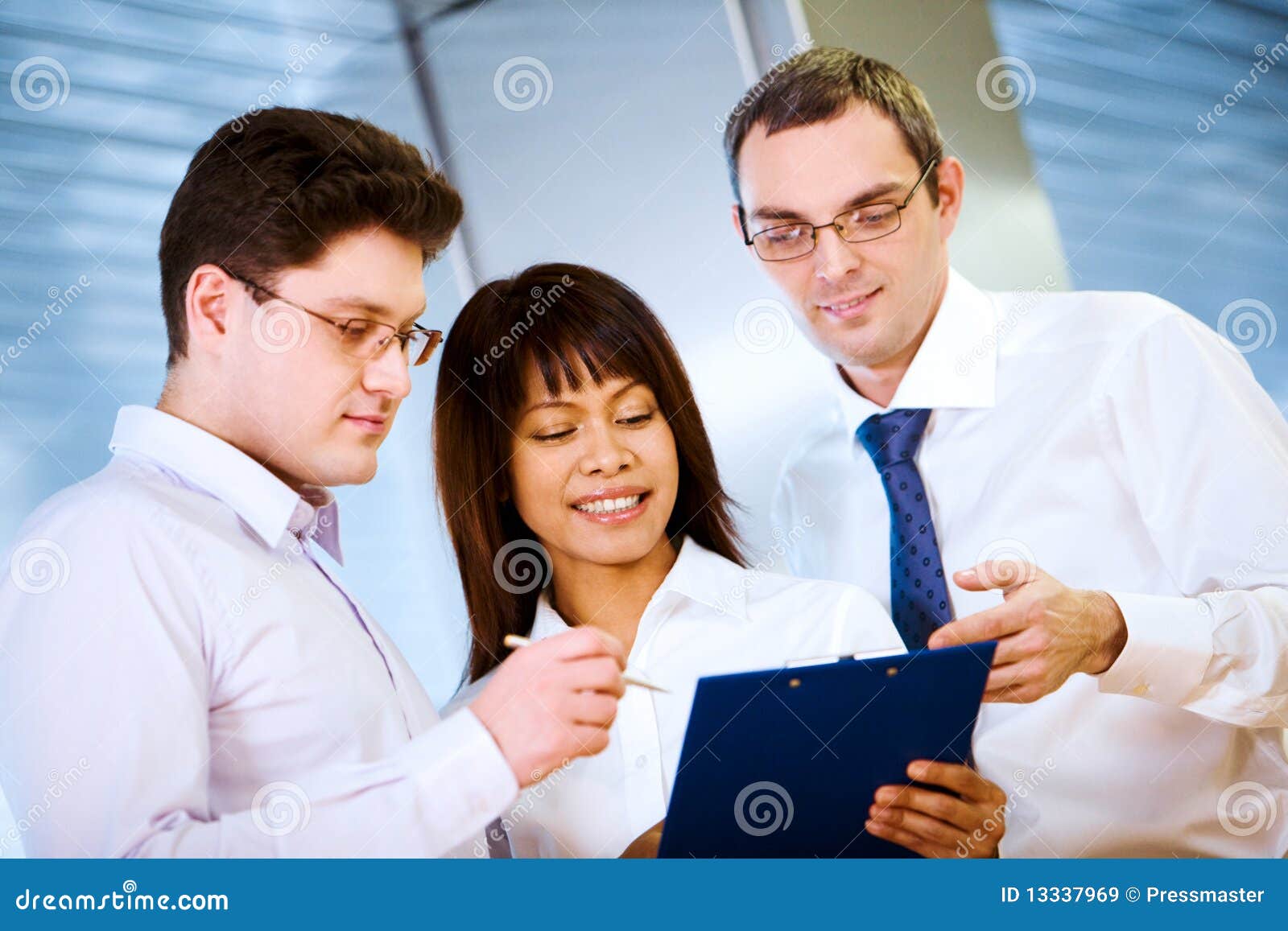 Discussing plan stock image. Image of executive, people - 13337969