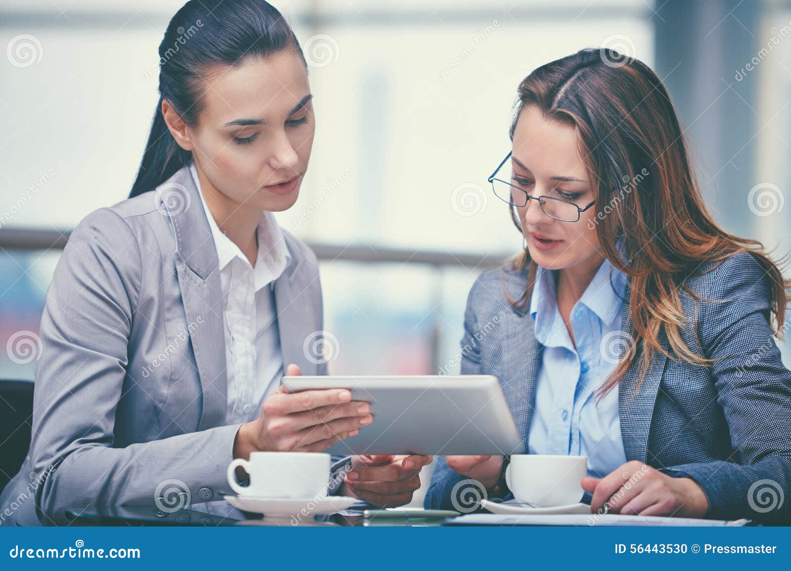 Discussing plans stock photo. Image of people, businesspeople - 56443530