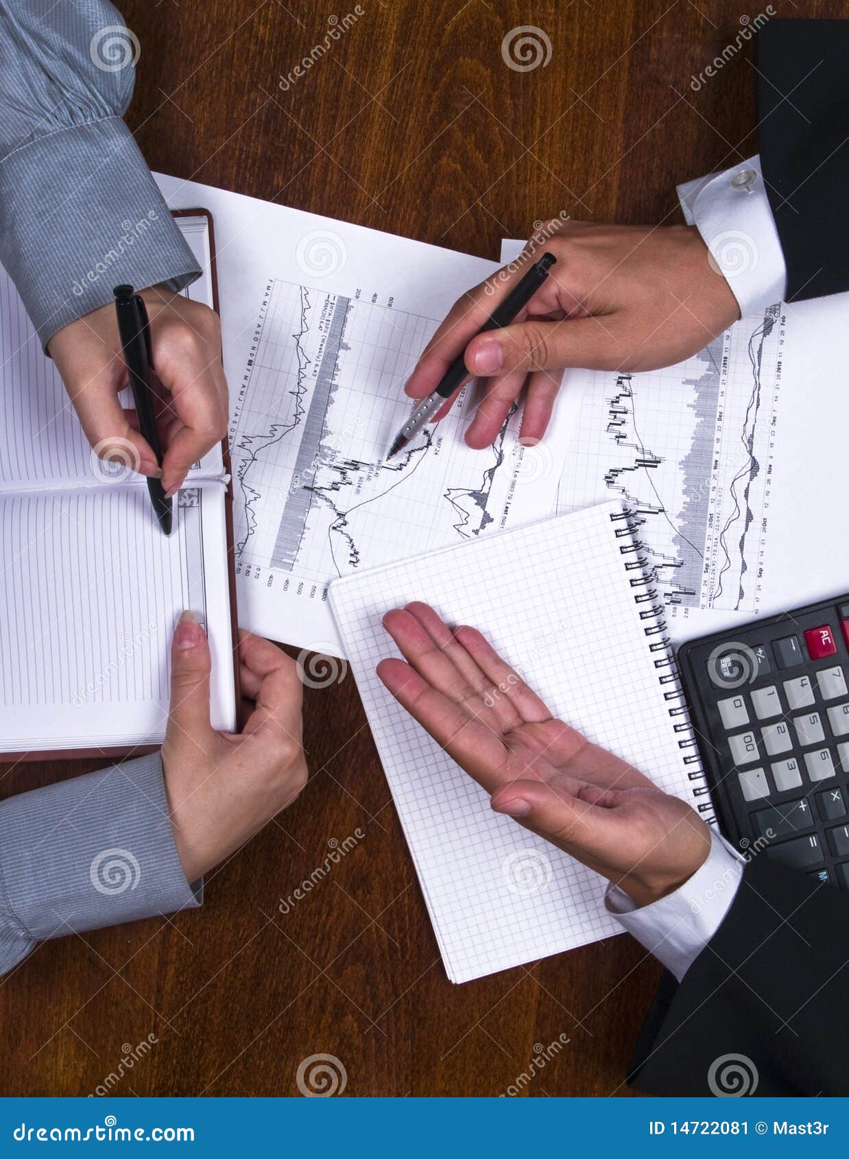 Discussing problem stock image. Image of paper, female - 14722081