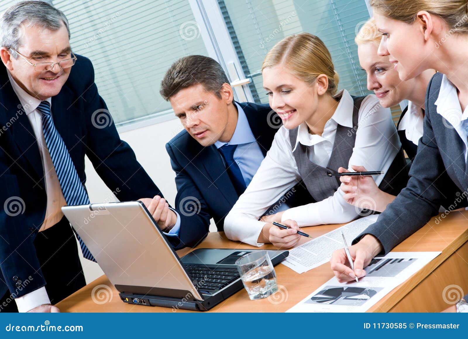 Discussing project stock image. Image of paper, communicating - 11730585