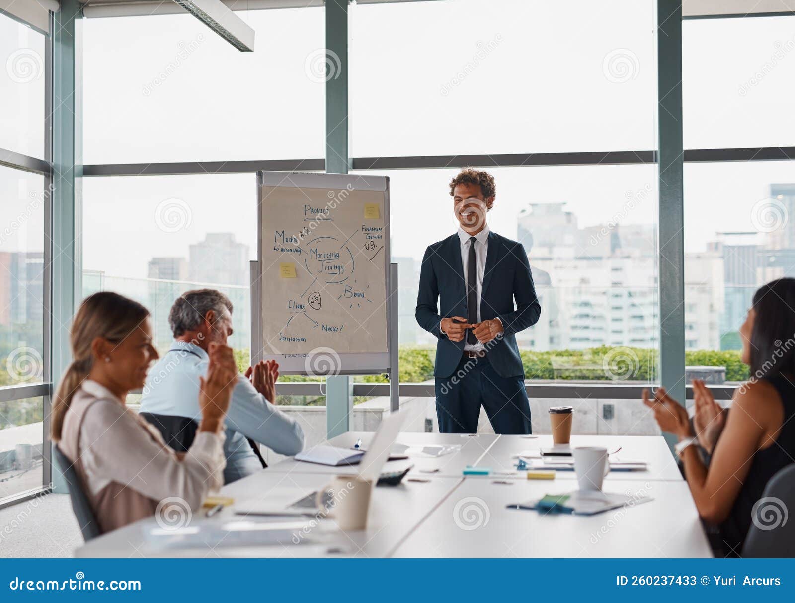 Discussing Ways To Improve the Business. Corporate Businesspeople ... Discussing Ways To Improve the Business. Corporate Businesspeople ...