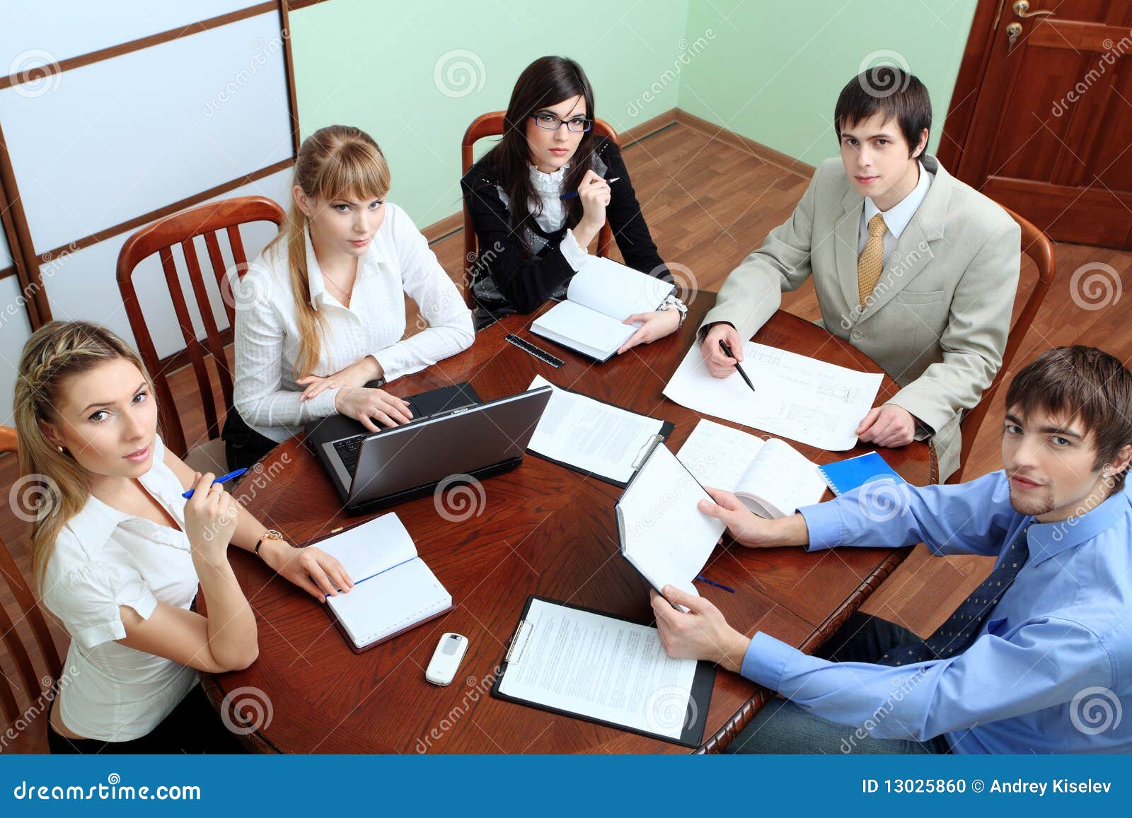 Discussion stock photo. Image of meeting, computer, discussing - 13025860
