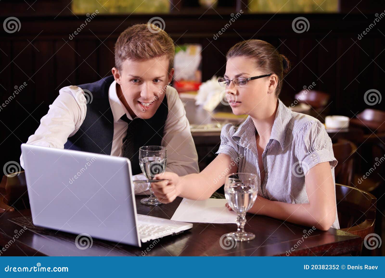 Discussion stock photo. Image of working, happiness, couple - 20382352