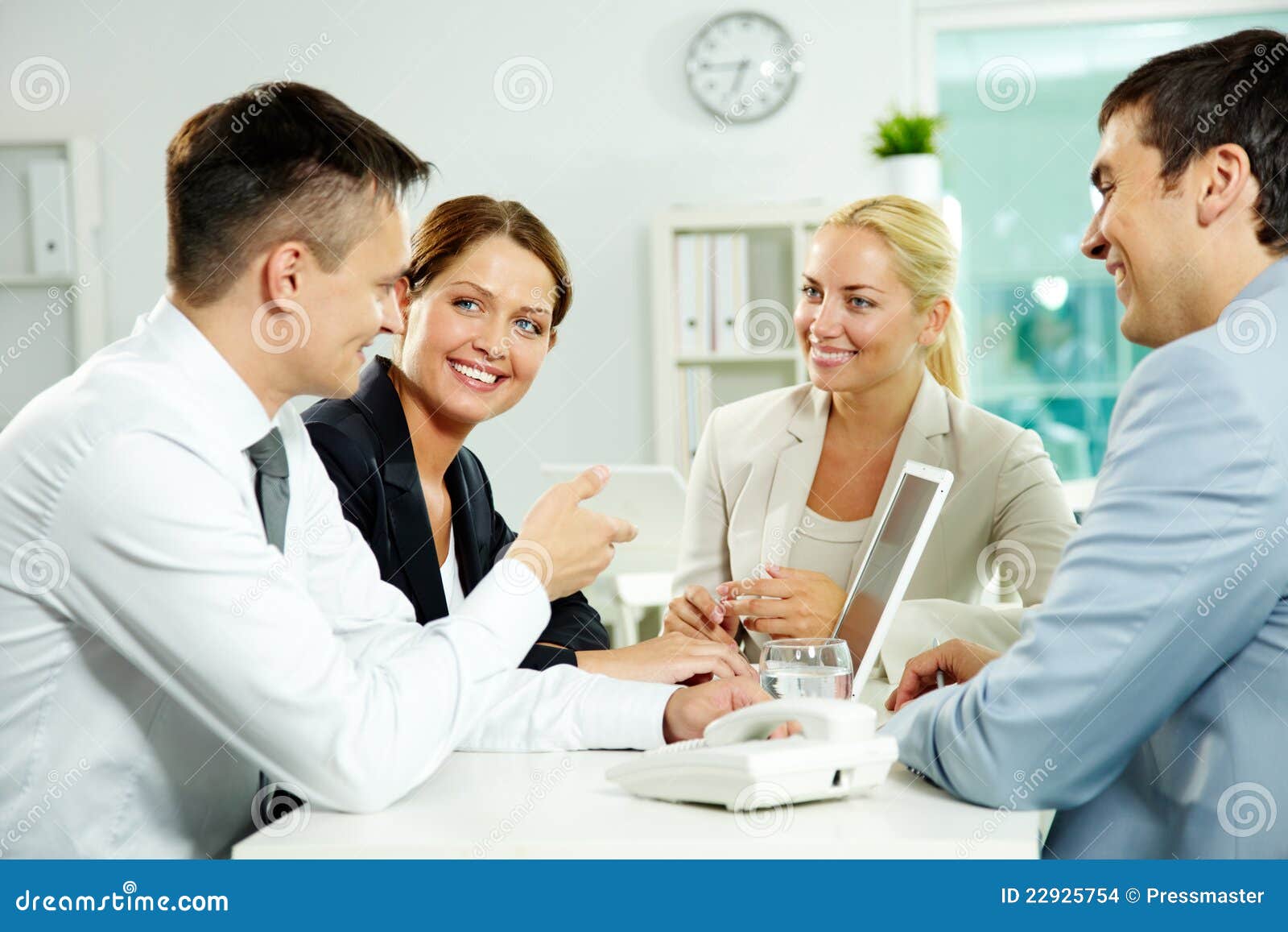 Discussion stock photo. Image of debate, attention, collaboration ...