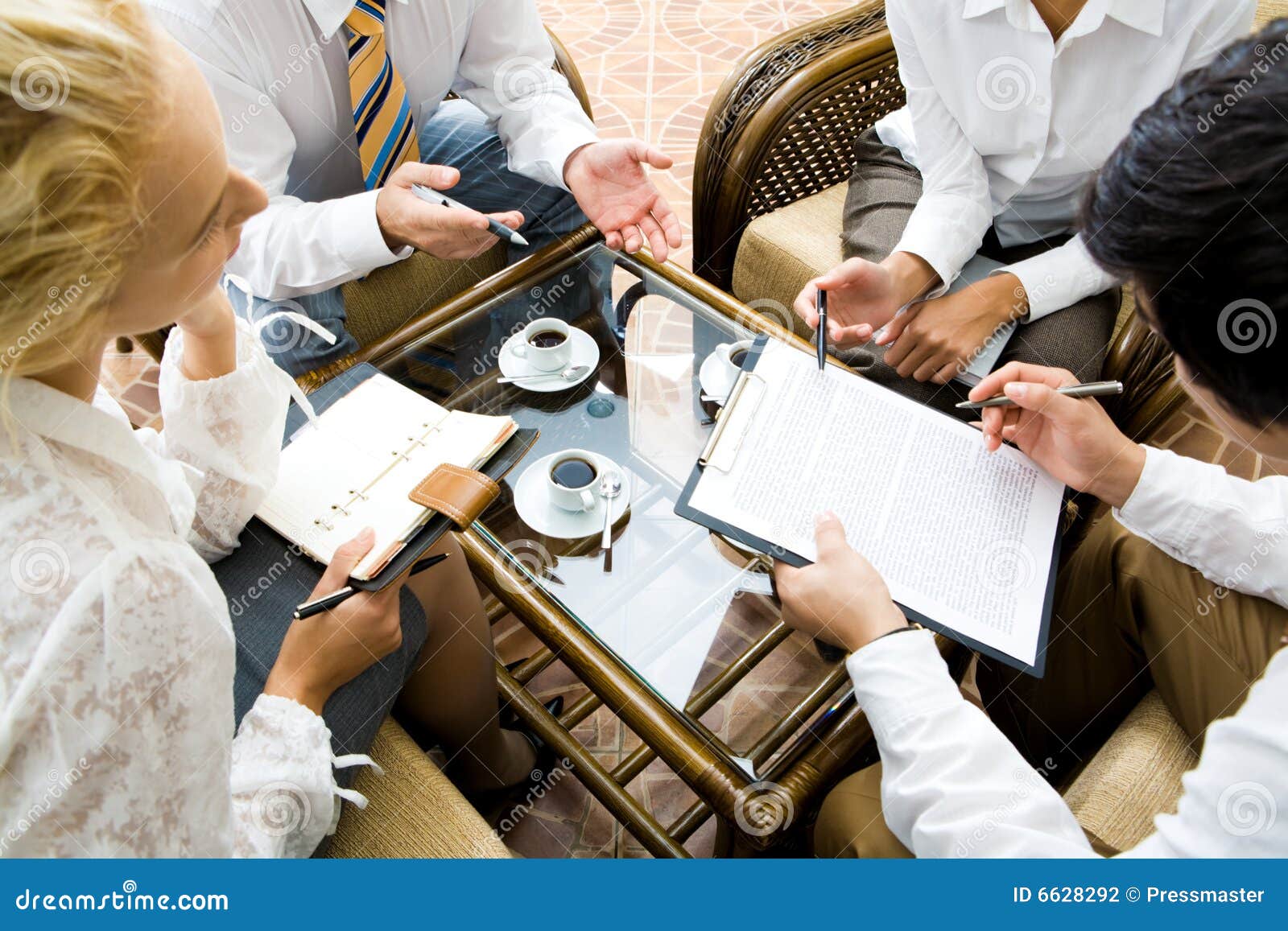 Discussion stock photo. Image of attention, hand, modern - 6628292