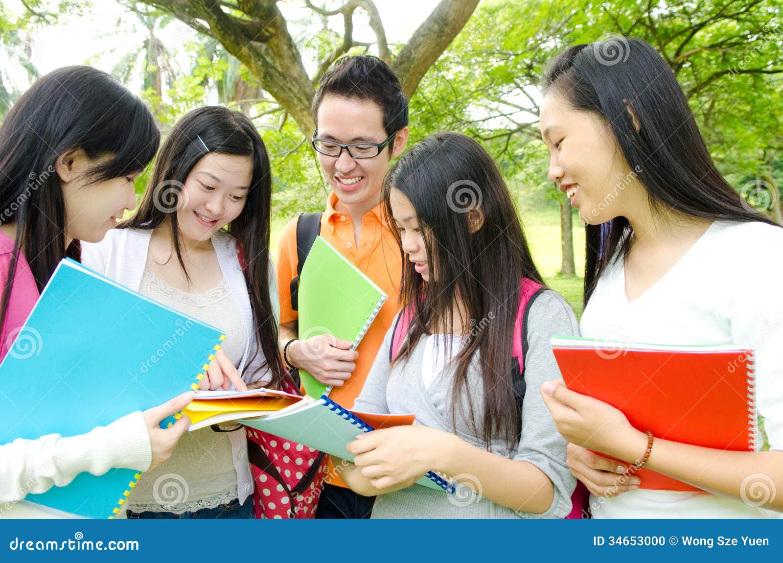 Discussion stock photo. Image of academy, outside, lifestyle - 34653000