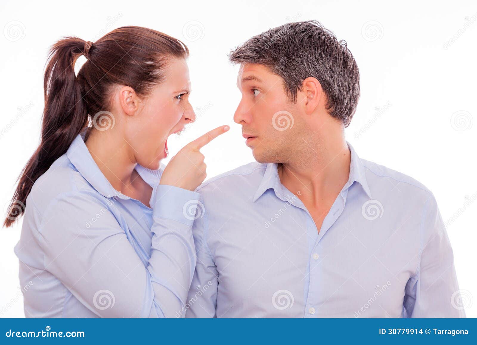 Discussion stock photo. Image of female, angry, back - 30779914