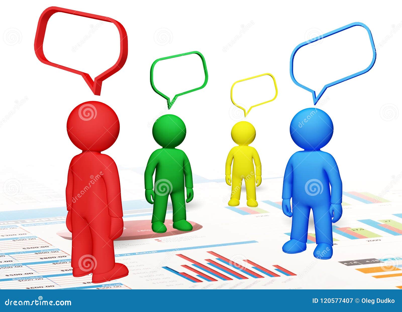 Discussion stock illustration. Illustration of blue - 120577407