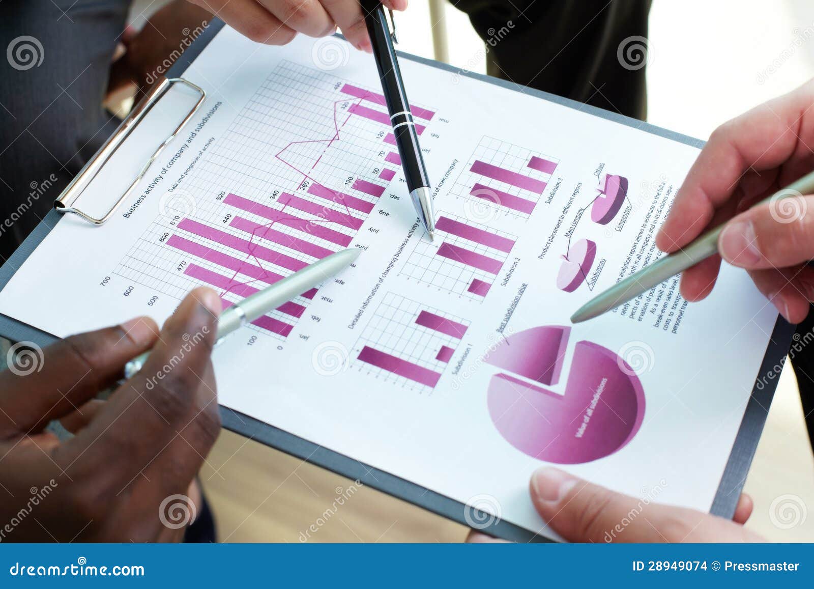 Discussion of document stock photo. Image of finger, improvement - 28949074