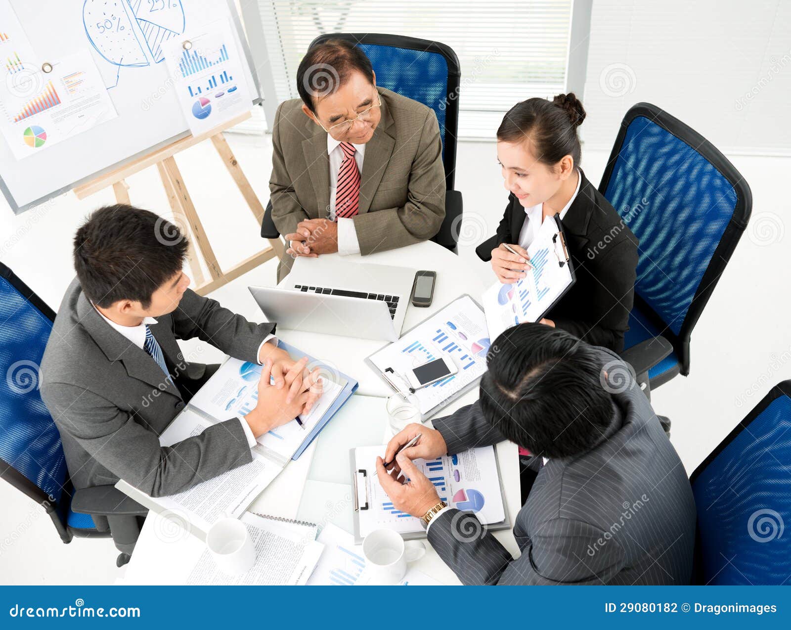 Discussion the problem stock photo. Image of female, formalwear - 29080182