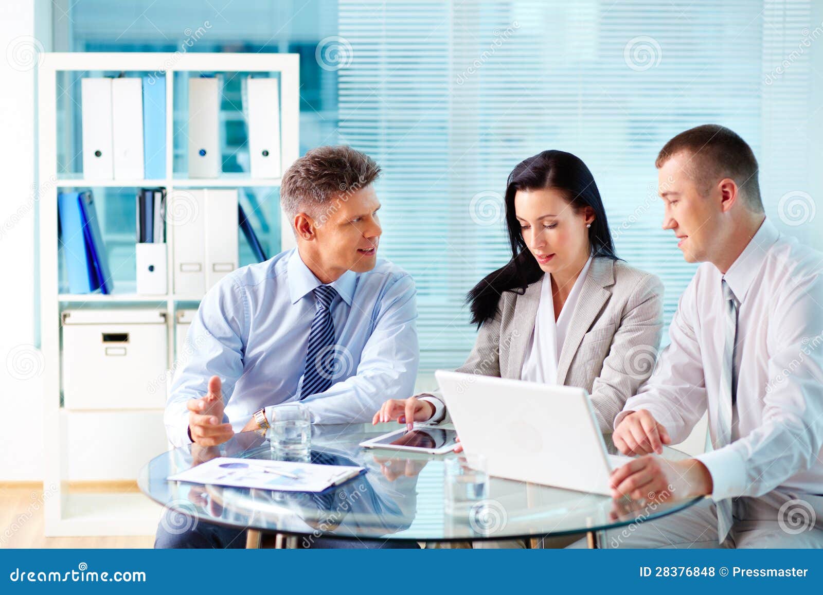 Discussion of project stock photo. Image of occupation - 28376848