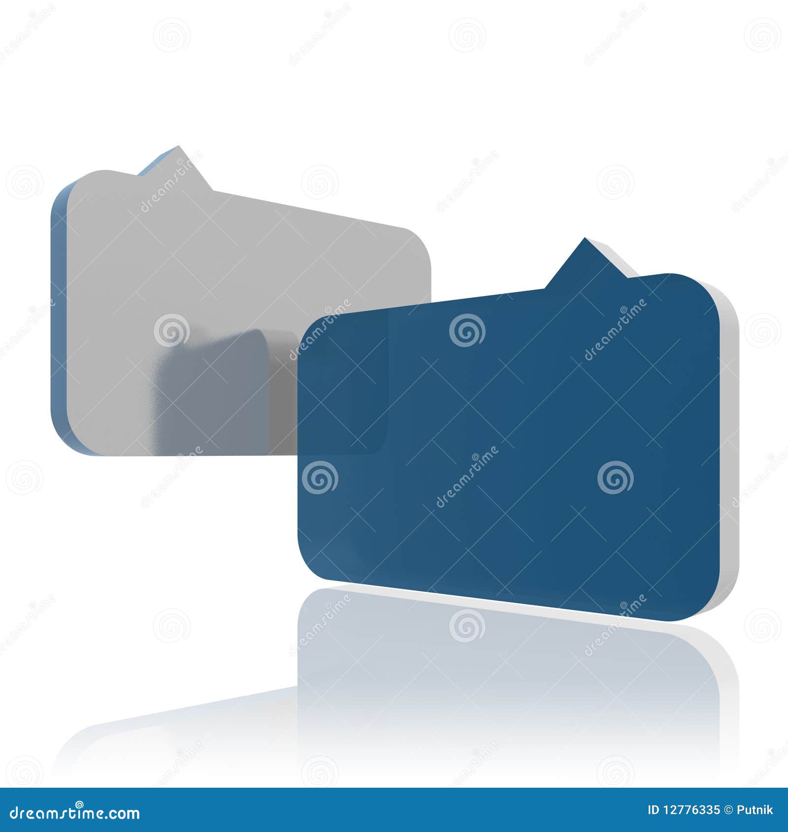 Discussion symbol stock illustration. Illustration of icon - 12776335