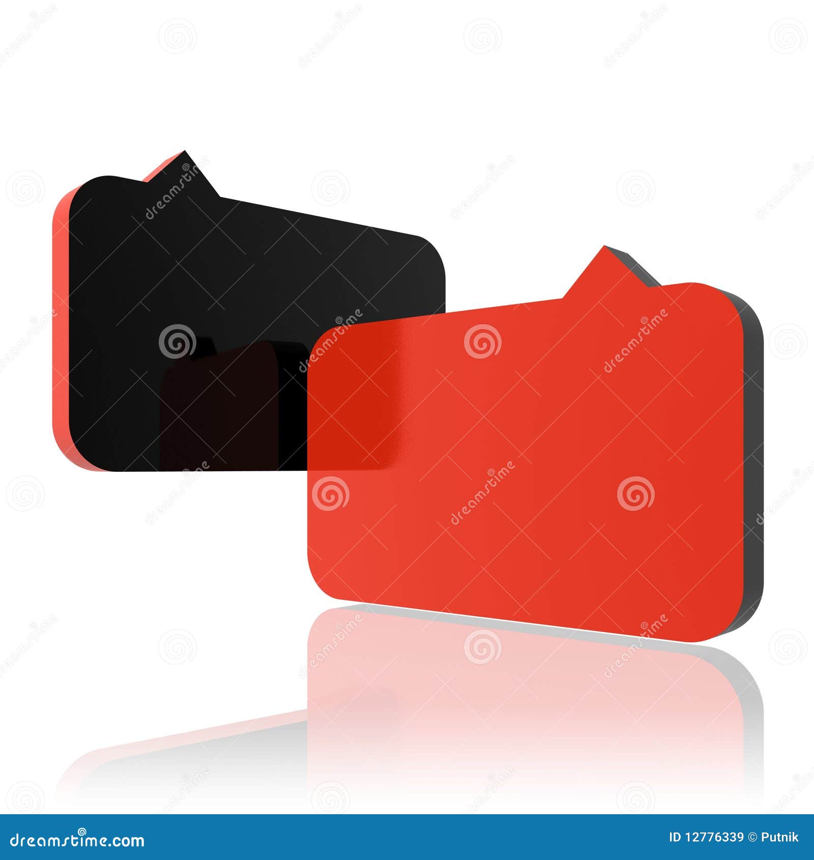 Discussion symbol stock illustration. Illustration of shiny - 12776339