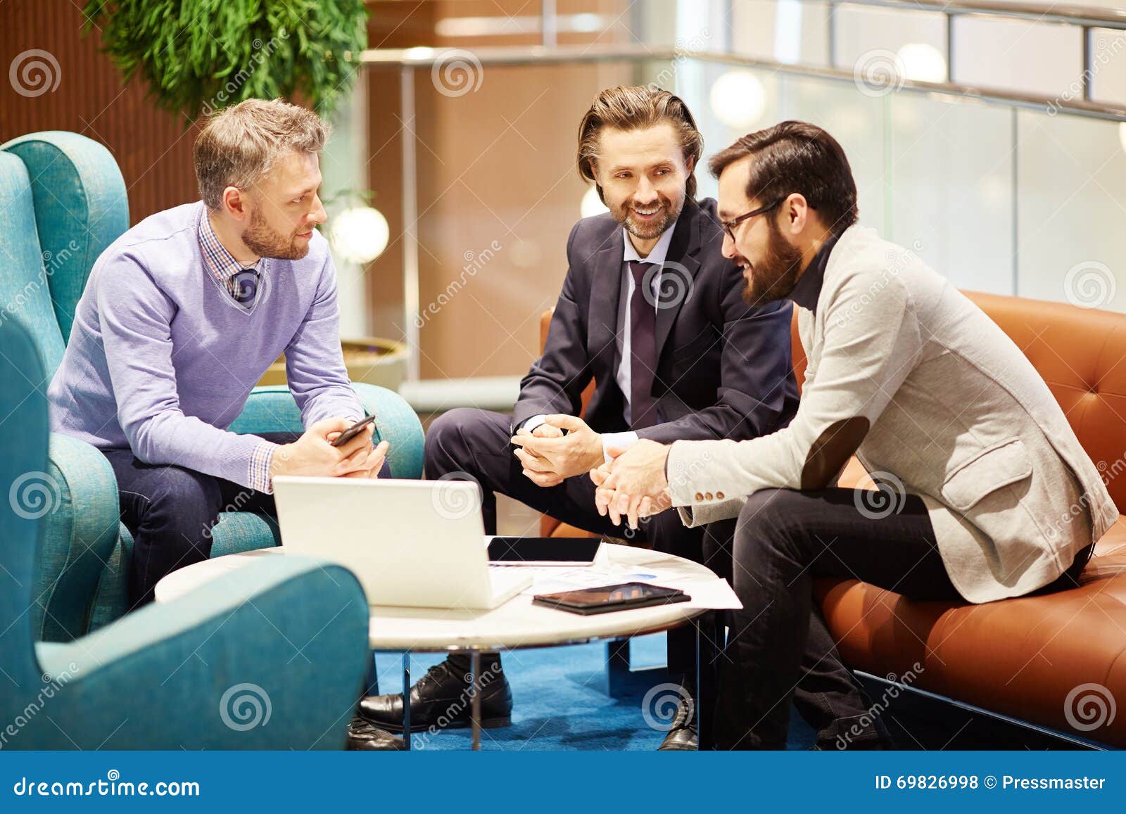 Discussion stock photo. Image of multiethnic, team, brainstorming ...