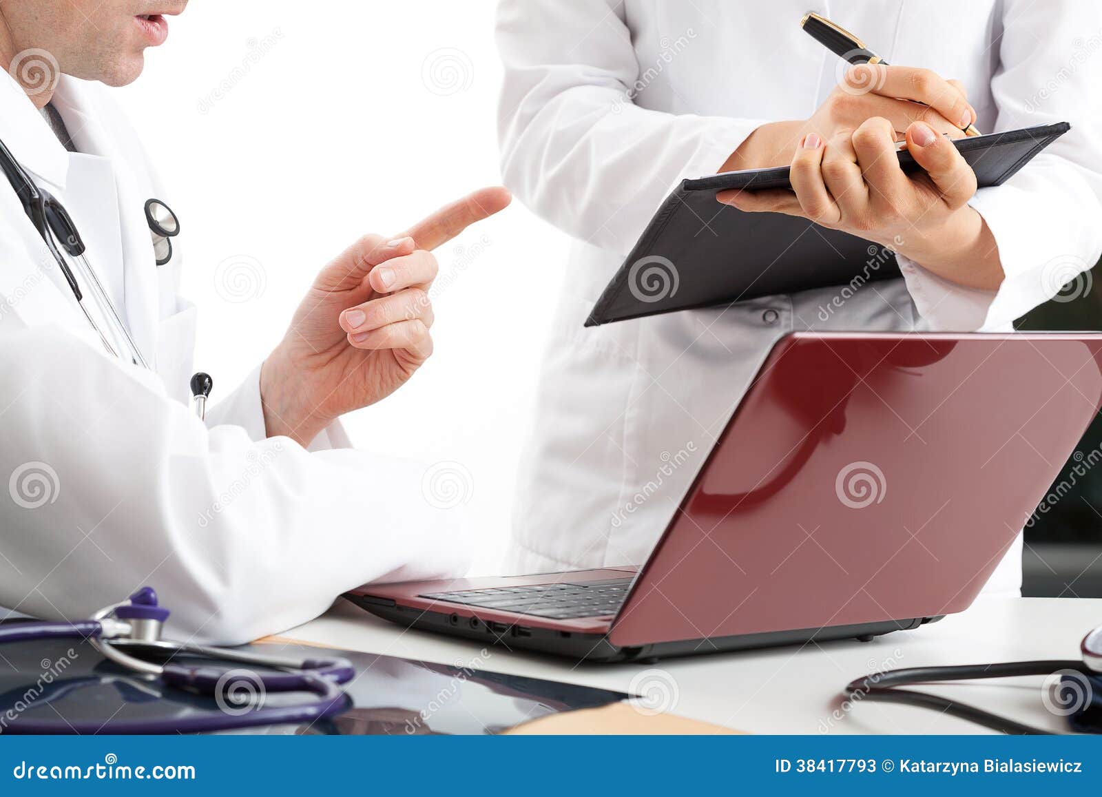 Discussion about Treatment Results Stock Image - Image of business ...