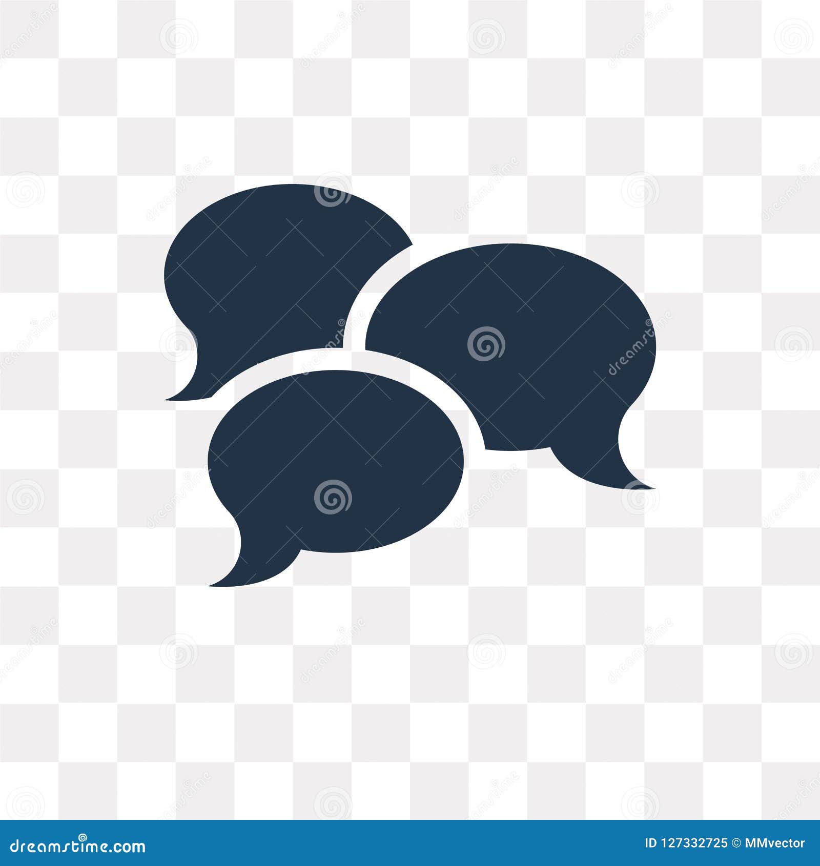 Discussion Vector Icon Isolated on Transparent Background, Discussion ...