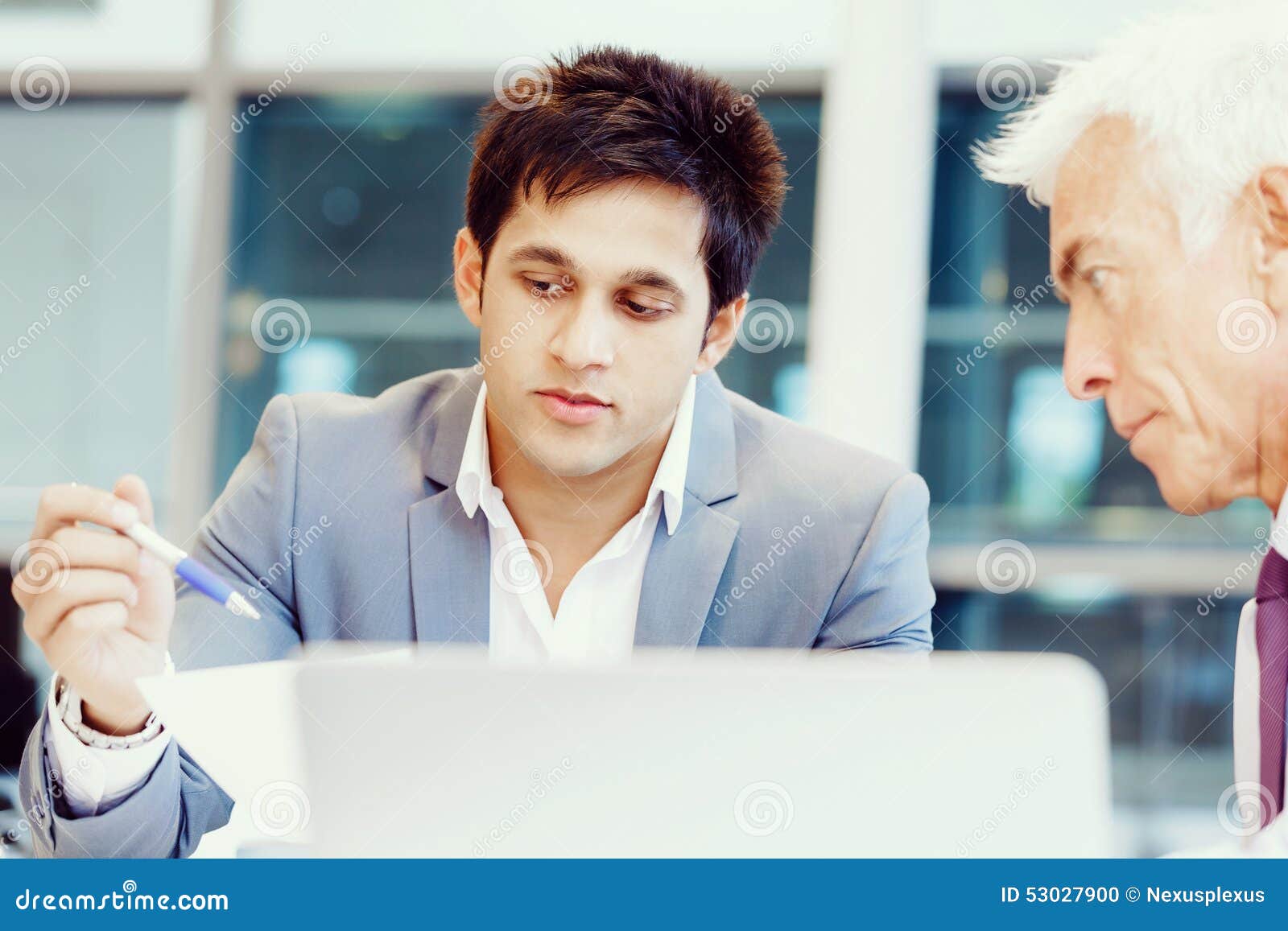 Discussion is the Way To Solution Stock Photo - Image of laptop ...