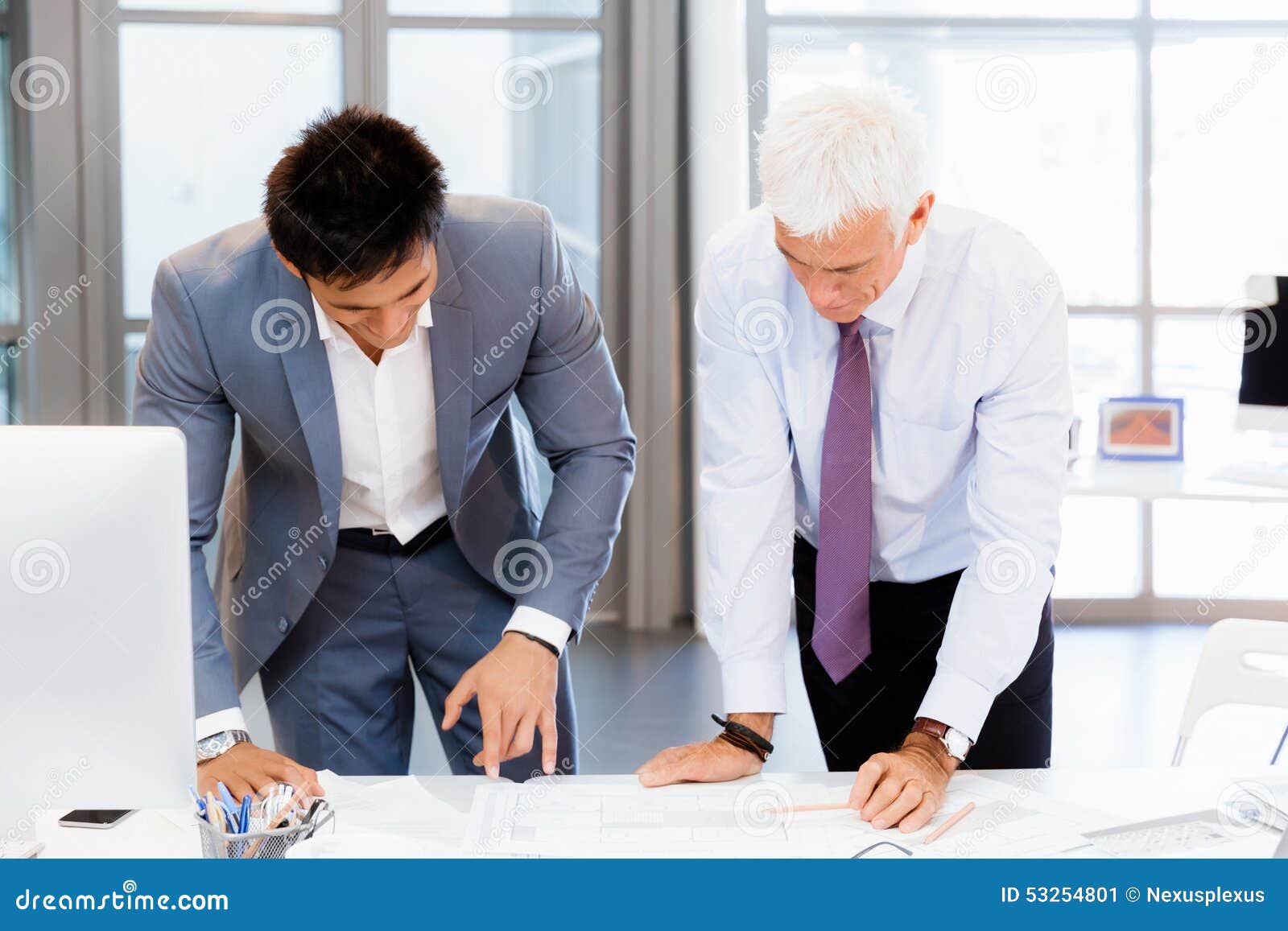 Discussion is the Way To Solution Stock Image - Image of document ...