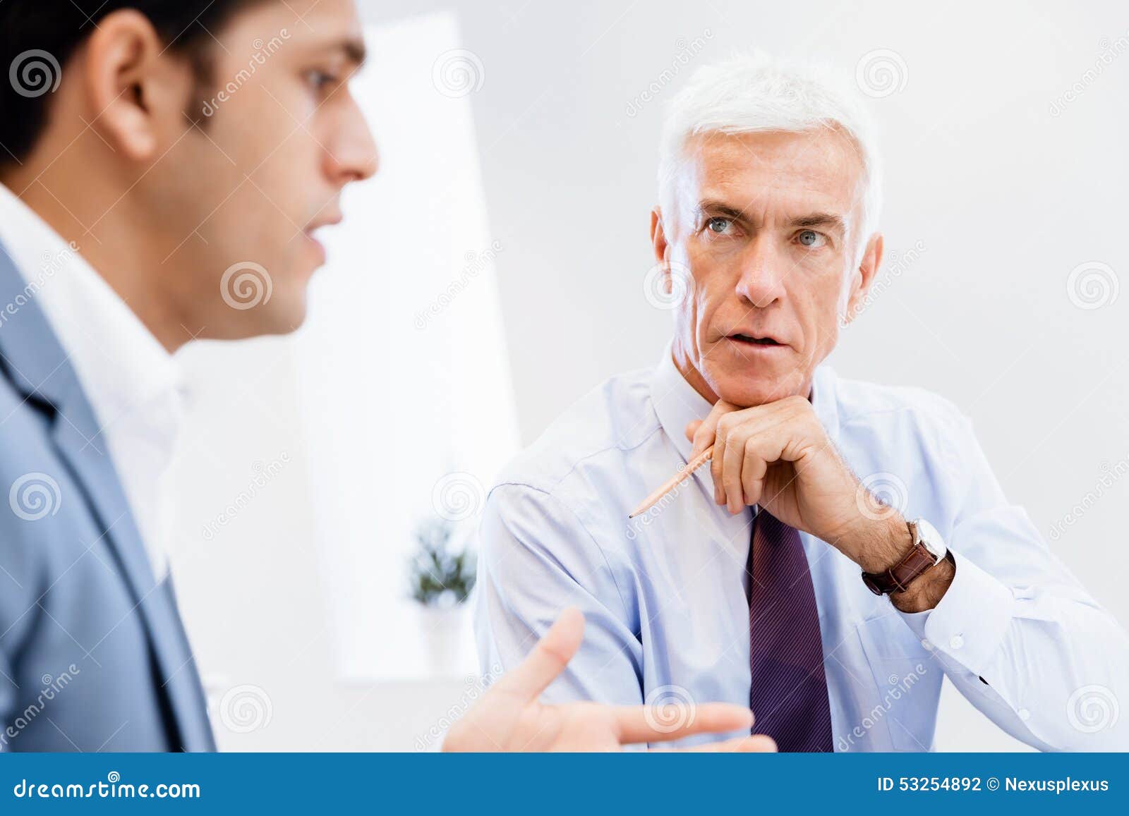 Discussion is the Way To Solution Stock Photo - Image of occupation ...