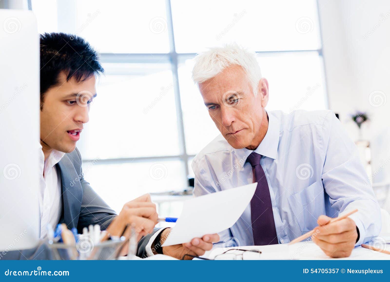 Discussion is the Way To Solution Stock Image - Image of occupation ...