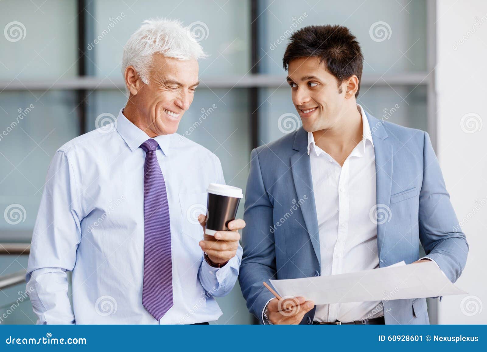 Discussion is the Way To Solution Stock Image - Image of caucasian ...
