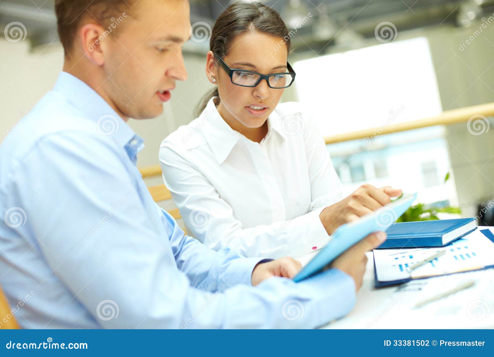 Discussion stock photo. Image of businessman, male, inside - 33381502