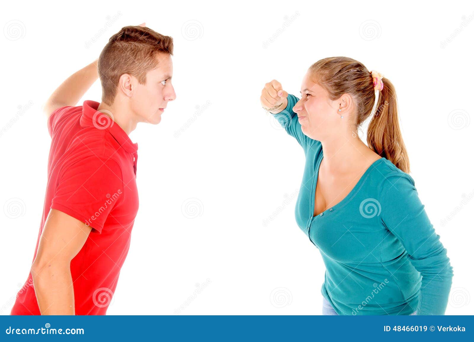 Discussion stock image. Image of loud, mouth, funny, female - 48466019