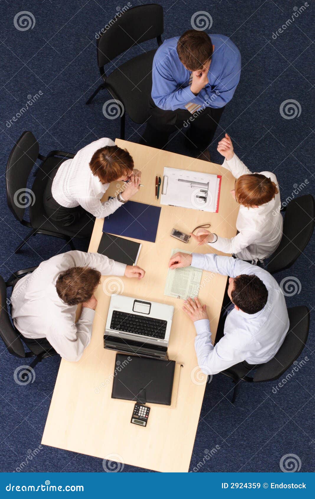 Discussione di affari immagine stock. Immagine di concetto - 2924359