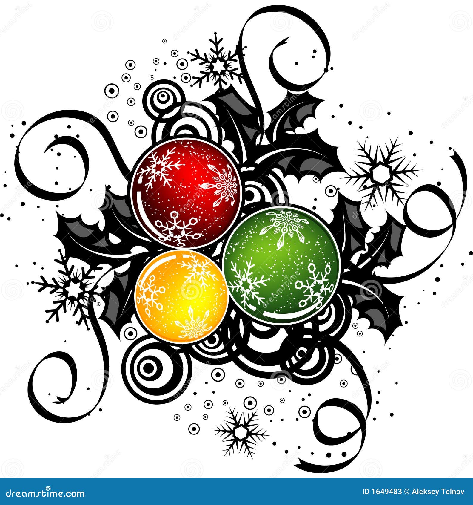 Diseño Abstracto De La Navidad, Vector Ilustración del Vector ...