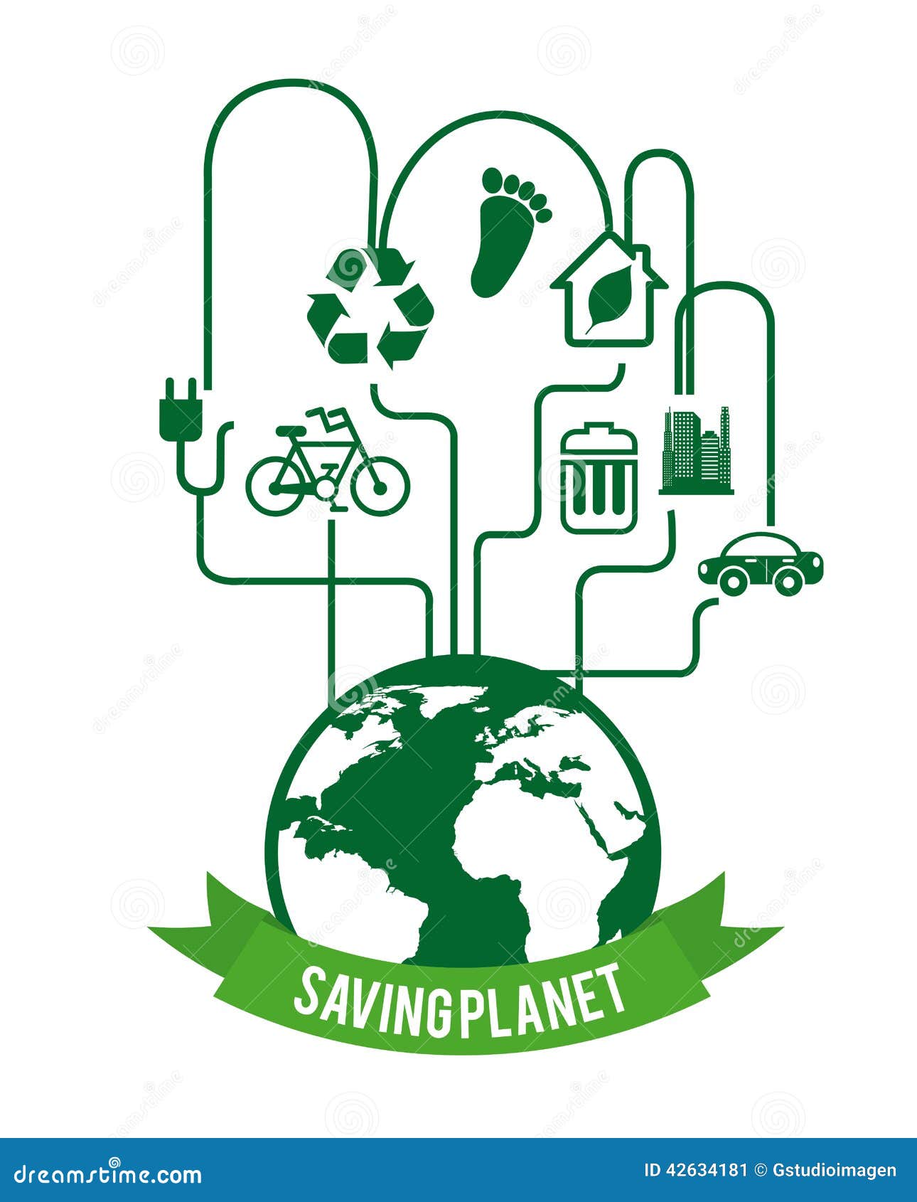 Diseño ambiental ilustración del vector. Ilustración de icono - 42634181