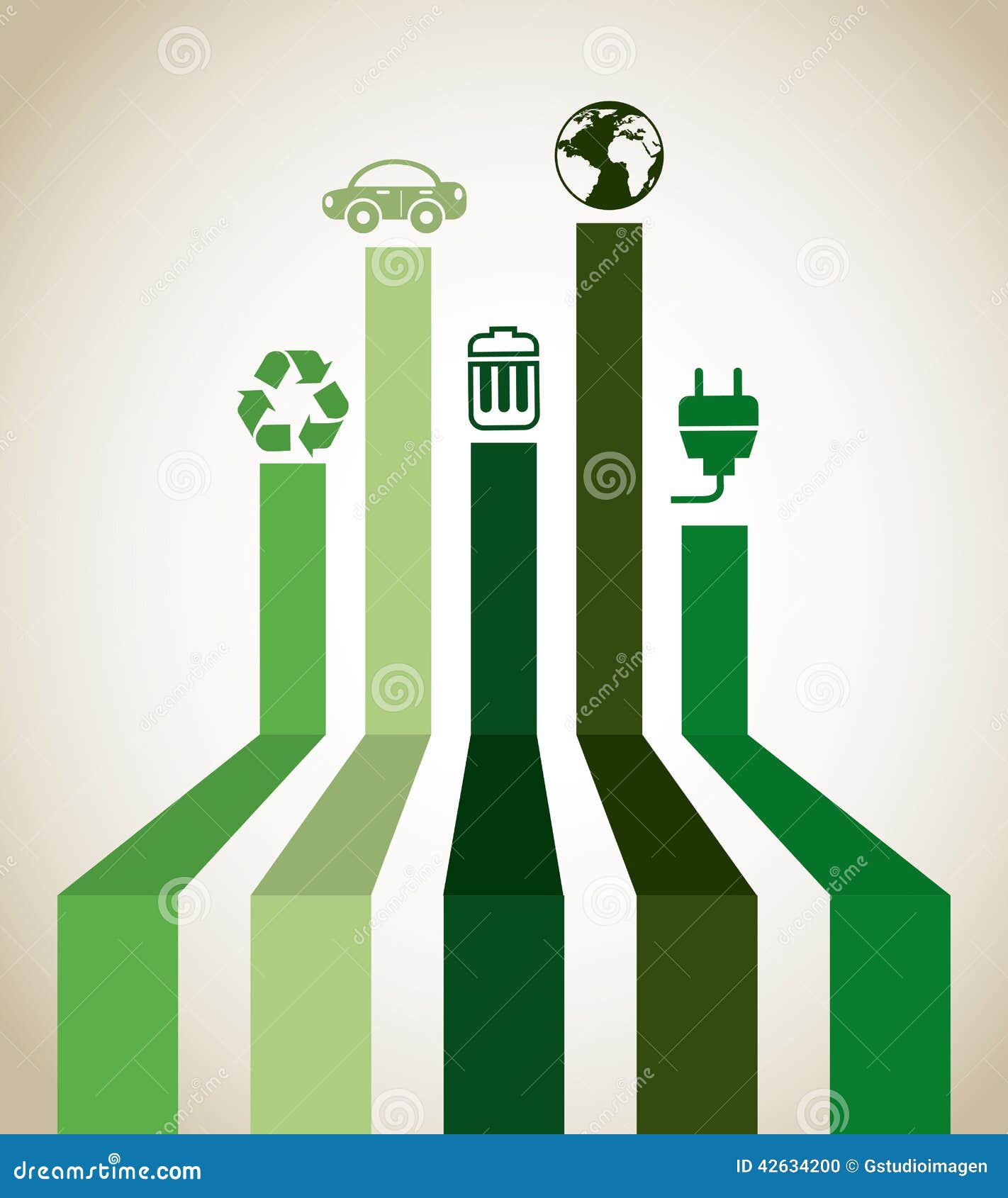 Diseño ambiental ilustración del vector. Ilustración de muestra - 42634200